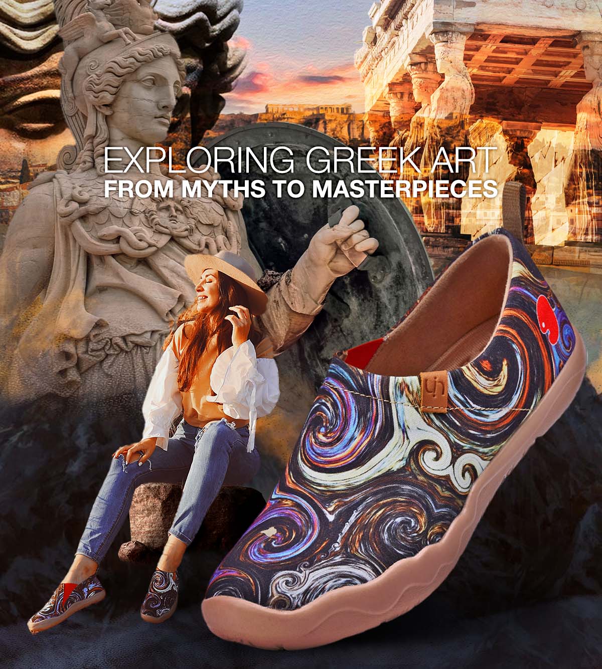Exploring Greek Art: From Myths to Masterpieces | UIN FOOTWEAR Official