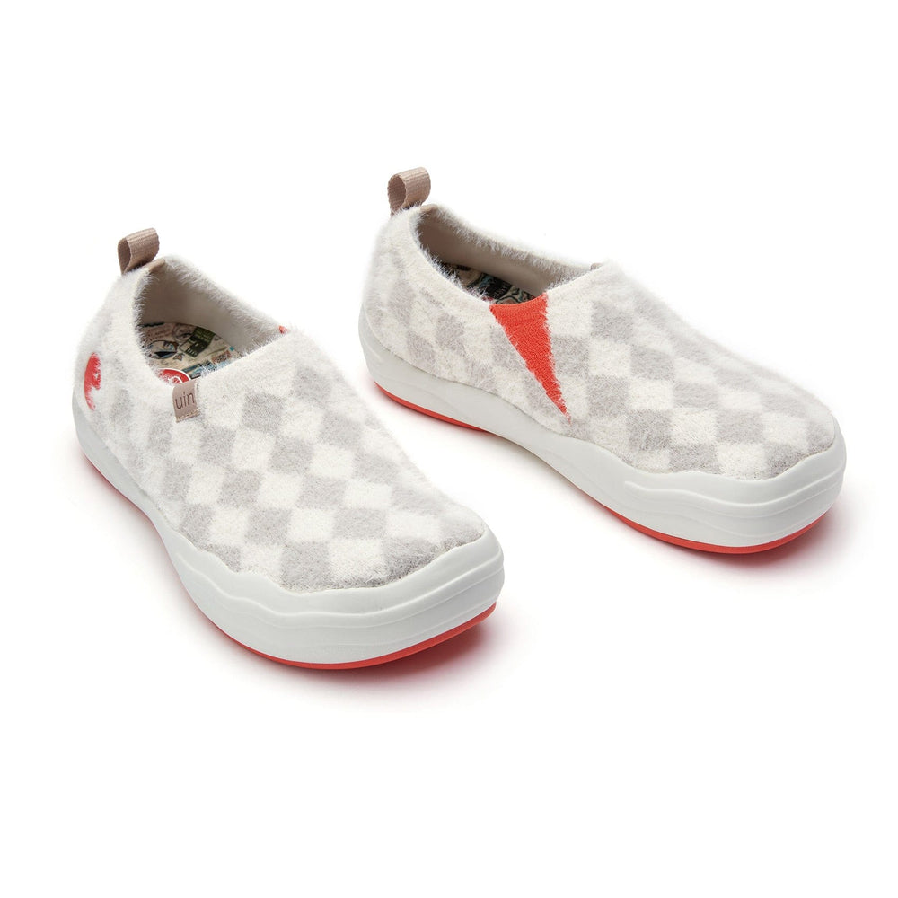 UIN Women's Slip On Loafers Lightweight Walking Sneaker Art Travel ...