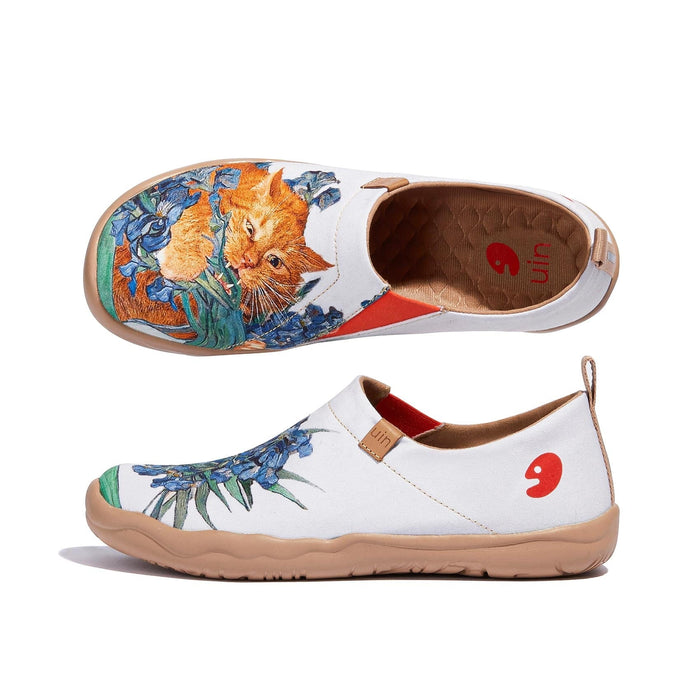 UIN Women's Art Travel Shoes Slip On Casual Loafers Lightweight Comfort ...