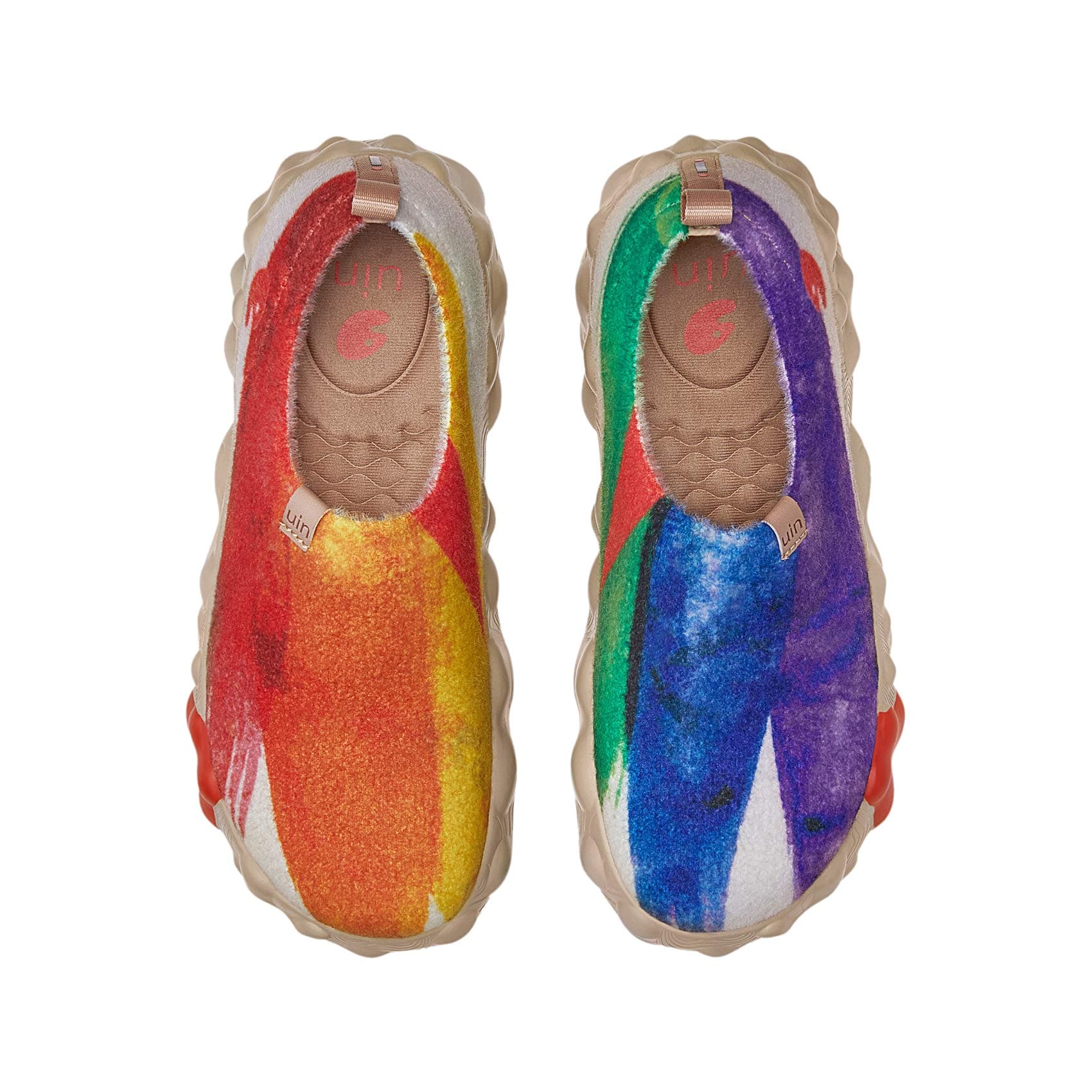 Rainbow Crush 2 Toledo VI Women Art Travel Shoes | UIN FOOTWEAR Official
