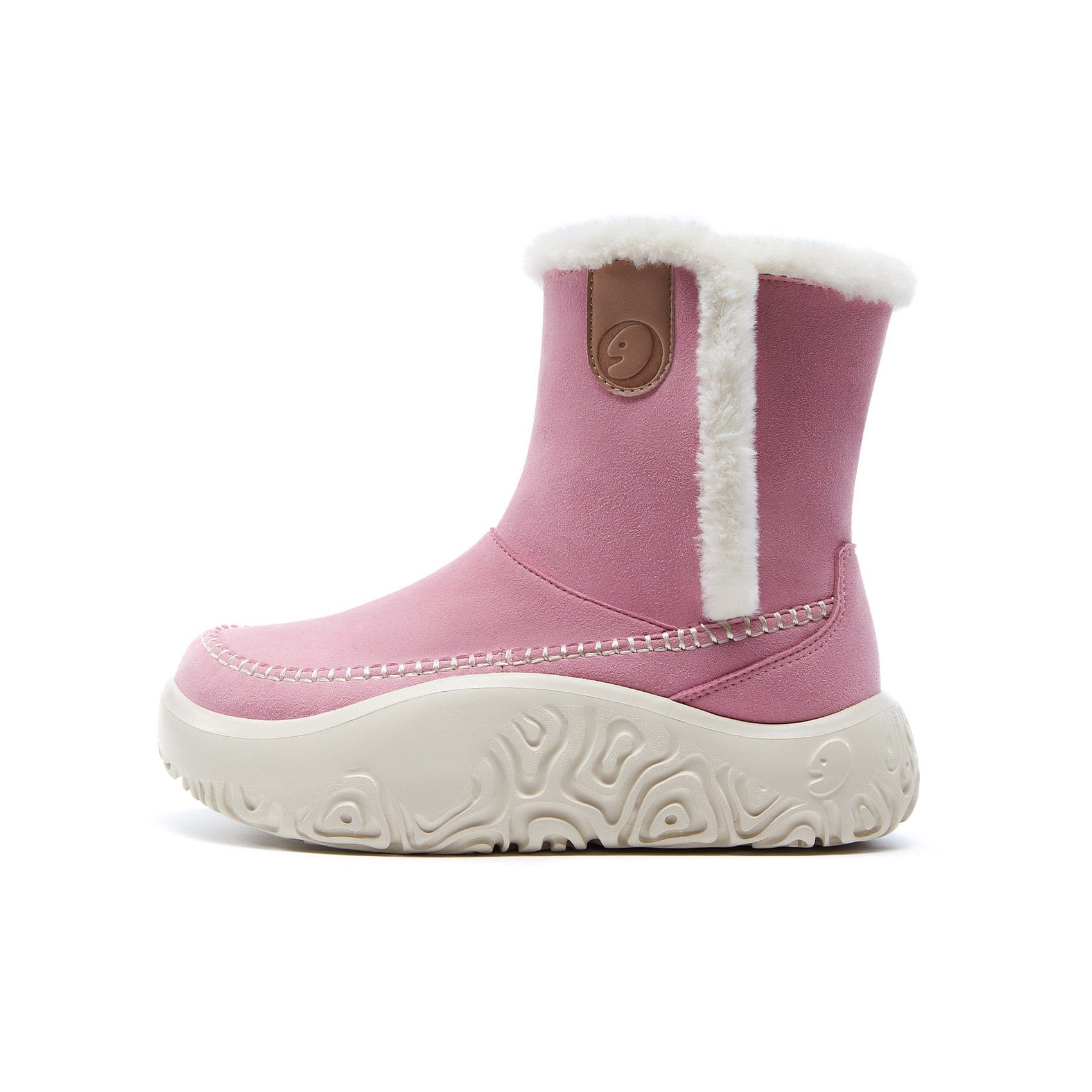 Rose Pink Vigo VI Women Art Travel Shoes | UIN FOOTWEAR Official