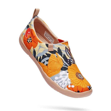 Marigolds Women Women Art Painted Canvas Travel Shoes | uin FOOTWEAR ...