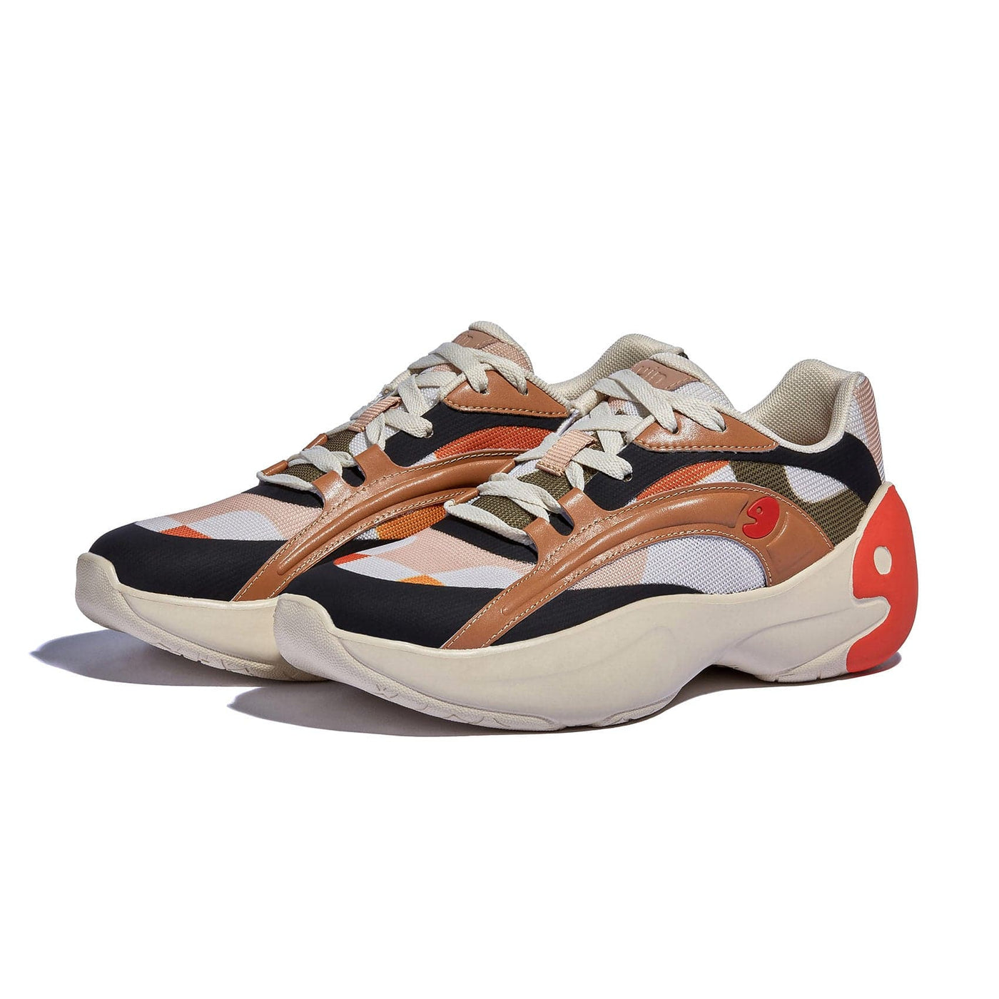 UIN Women's Chunky Fashion Sneakers Walking Casual Comfortable Art ...
